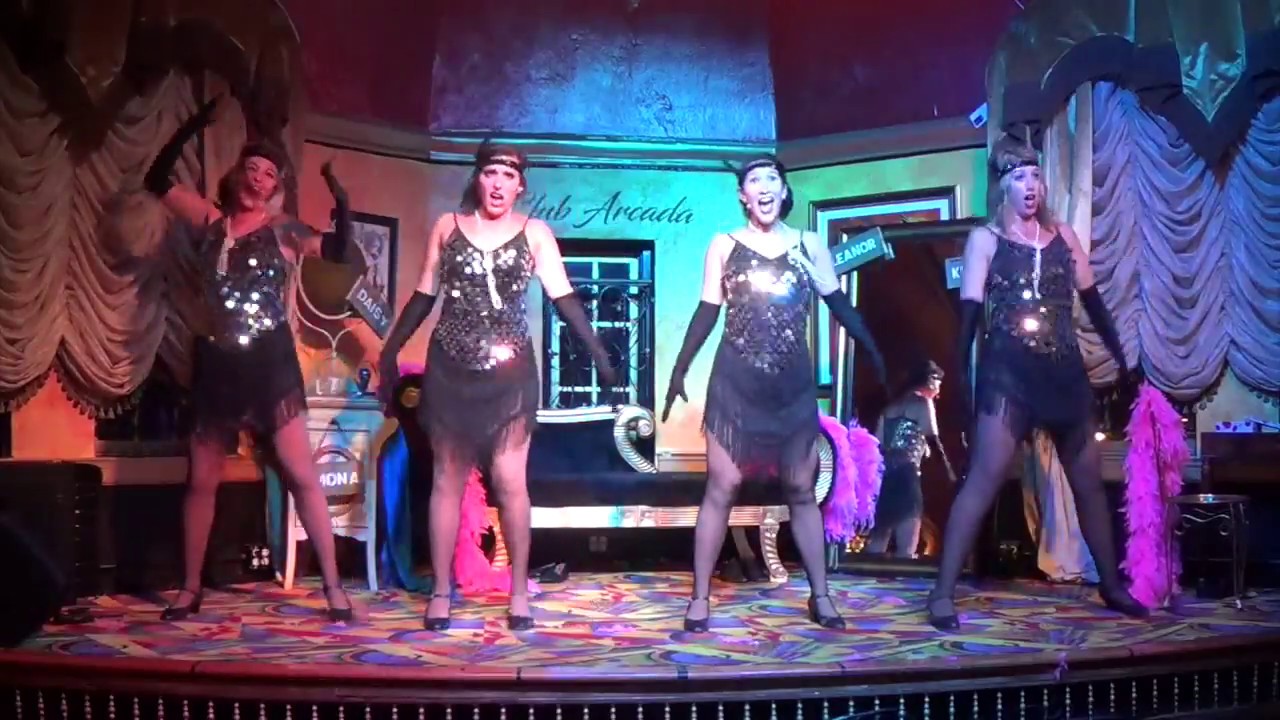 Roaring 20s Show- Flapper Dancers - YouTube