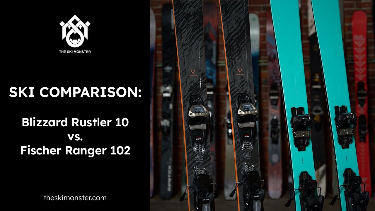 Ski Comparison: Blizzard Rustler 10 vs. Fischer Ranger 102 - YouTube
