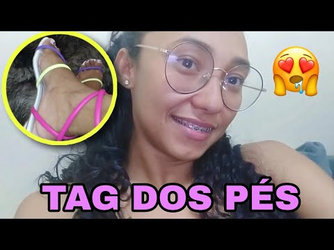 TAG DOS PÉS 🌸