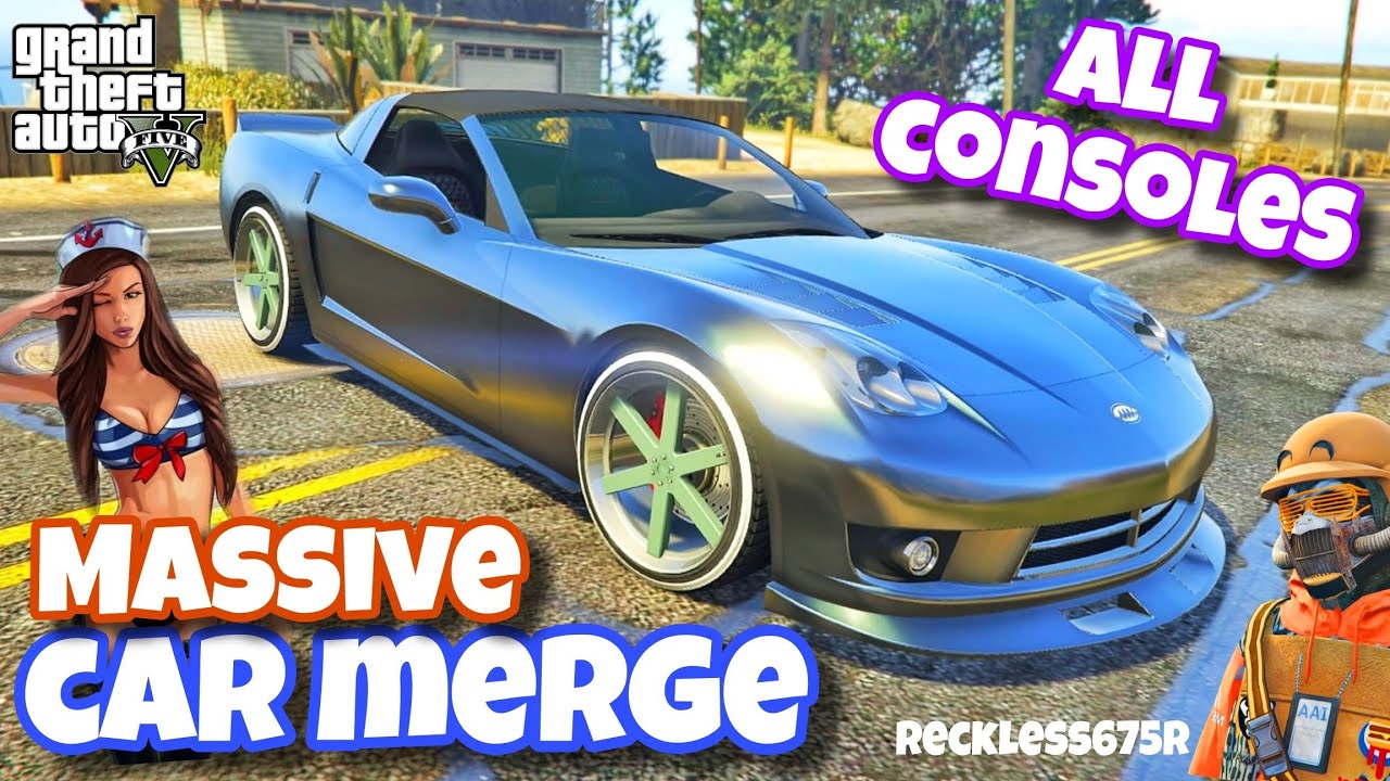 Fast 🚘 MASSIVE Car 2 Car Benny's F1 Merge Glitch Sabotage DLC GTA ...