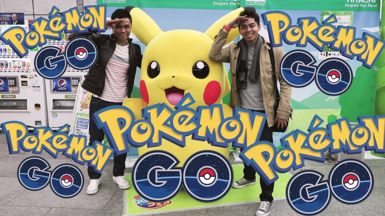 POKEMON GO IN TOKYO, PIKACHU IS REAL!! | Japan - YouTube