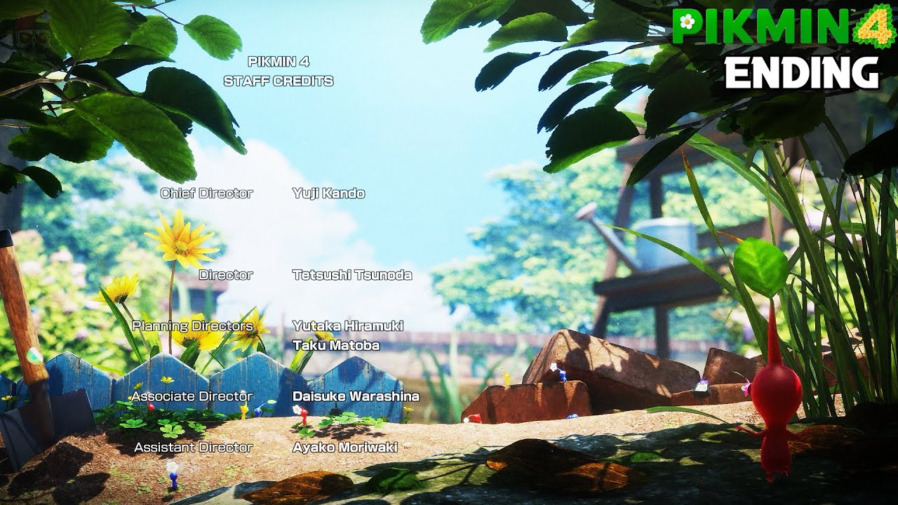 Pikmin 4 - End & True Ending - The FULL Ending - YouTube