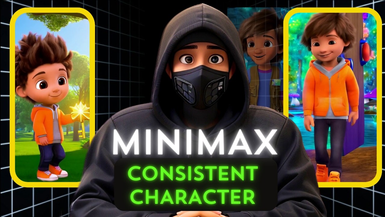how to make consistent character with AI | Minimax Tutorial for Animated Videos - YouTube