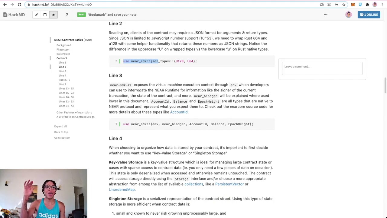 Rust Contract Basics - NEAR smart contract boilerplate overview - YouTube
