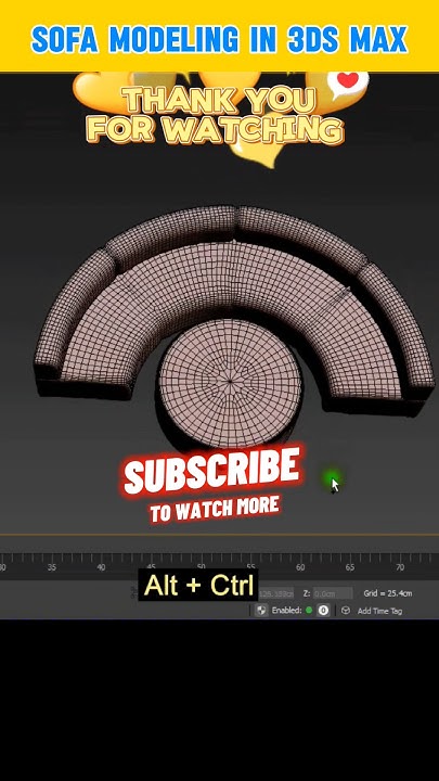 Modern sofa design | Office furniture modeling |Beginner 3ds max tutorial #sofa #design #3dsmax ...