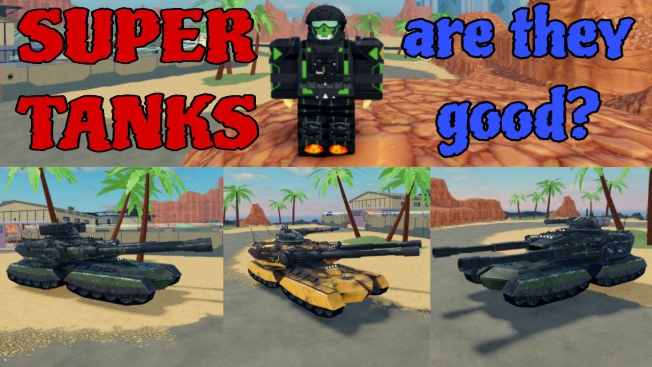 SUPER TANKS REVIEW | Military Tycoon | Roblox - YouTube