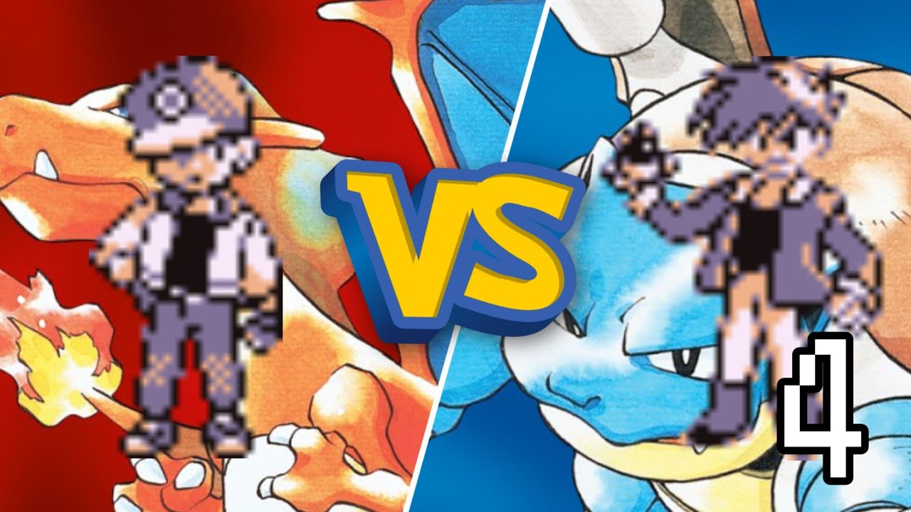 Red vs Champion Blue/Green | Pokémon Origins but it's Pokémon Red and ...