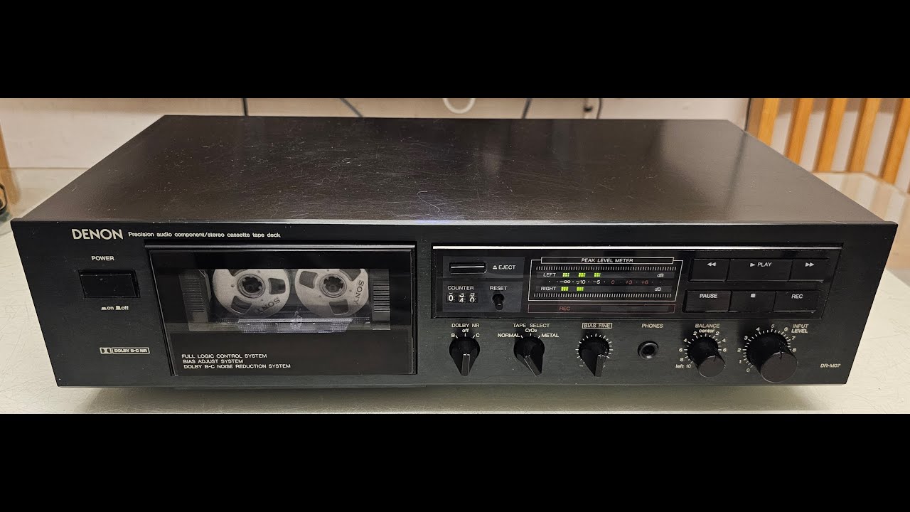 DENON DR M07 DEMO - YouTube