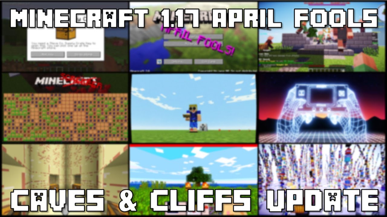 Minecraft 1.17 - Waiting For The April Fools Snapshot To Release! - YouTube