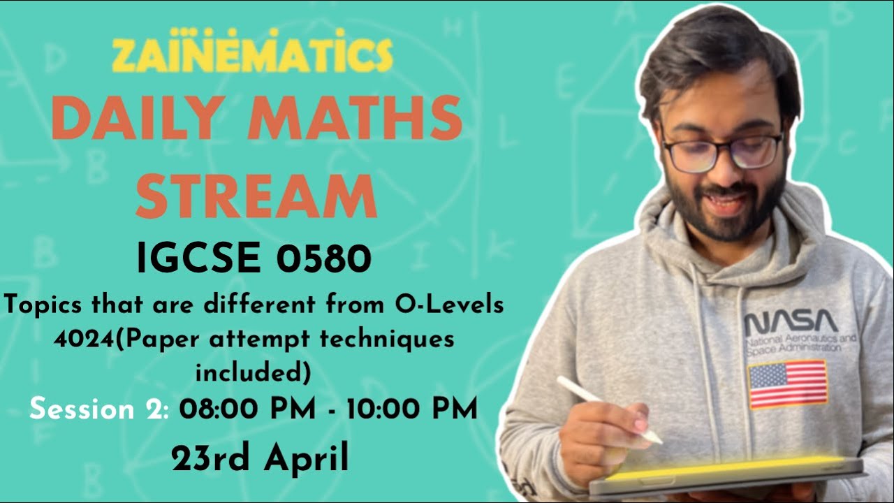 IGCSE 0580 EXCLUSIVE SESSION (PAPER PATTERN & TOPICS ONLY FOR IGCSE ...