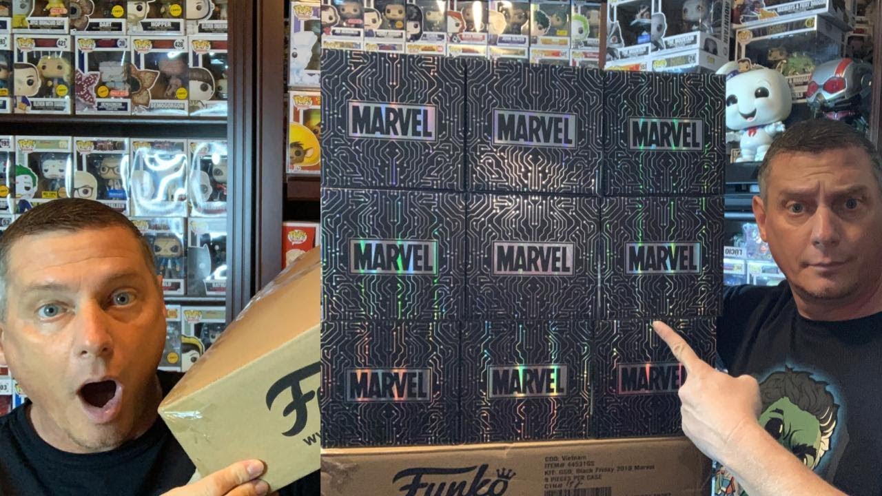 Unboxing 9 GameStop Marvel Mystery Boxes - YouTube