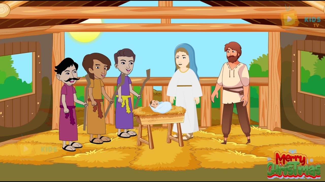 The Christmas Story - Birth Of JESUS CHRIST | Kids Story | Christmas ...