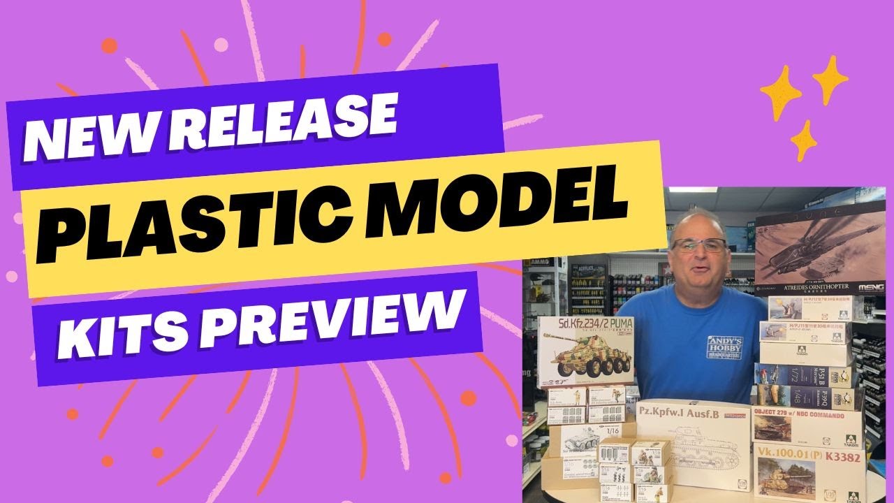 Plastic Model New Release Preview, So many new kits - YouTube