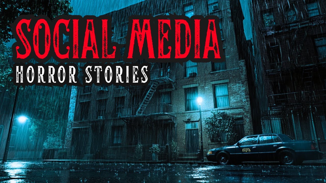7 True Scary Social Media Horror Stories | with Rain Sound - YouTube