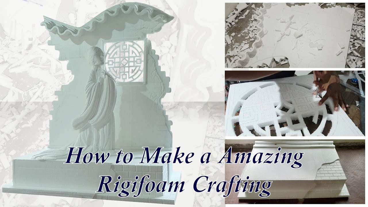How to Make a Amazing Rigifoam Crafting - YouTube