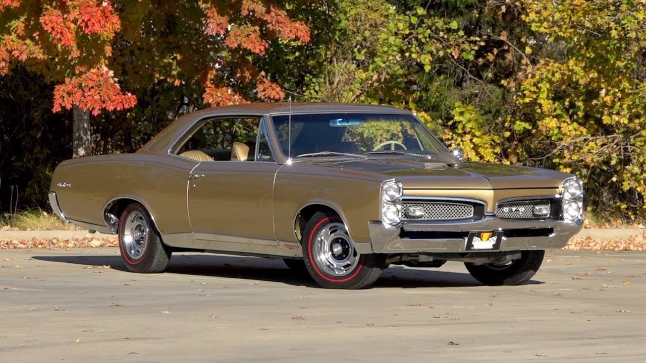 1967 Pontiac GTO SOLD / 136303 - YouTube