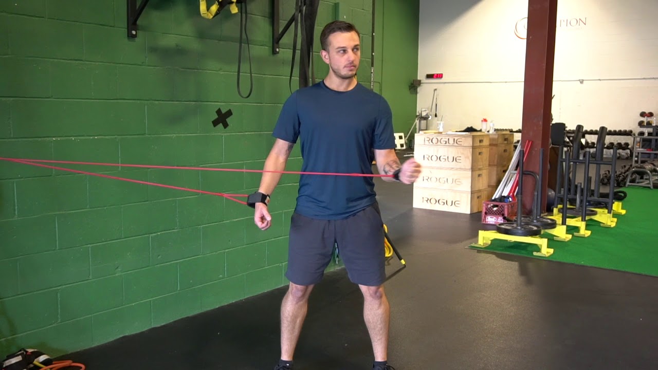 Banded Shoulder External Rotation - YouTube