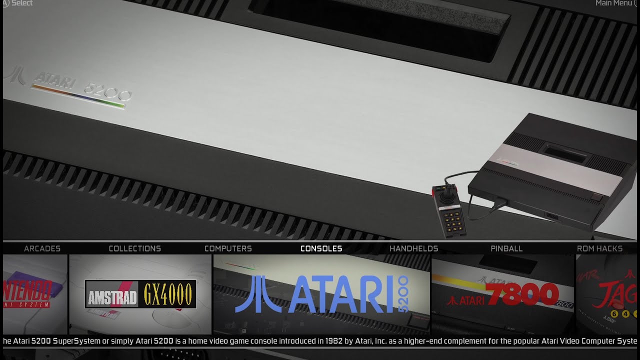 Multijogos Core TYPE R Atari 5200 BEST OF by CORE - YouTube