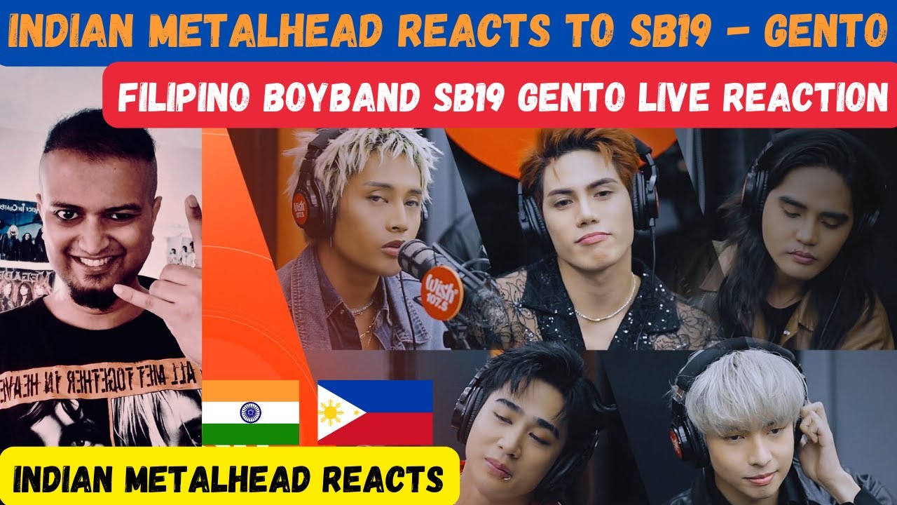 SB19 - GENTO LIVE REACTION | FIRST TIME | Indian Metalhead Reacts To ...