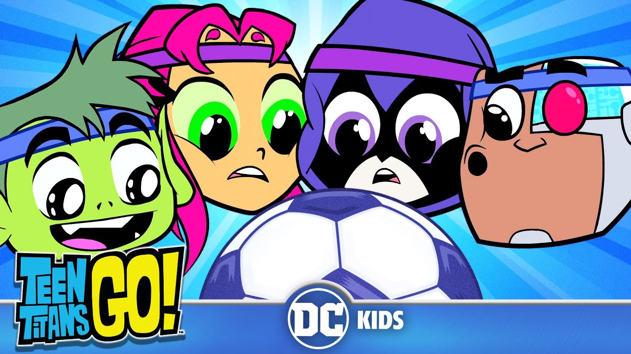 Teen Titans Go! | The Teen Titans training for the Olympics | @dckids ...