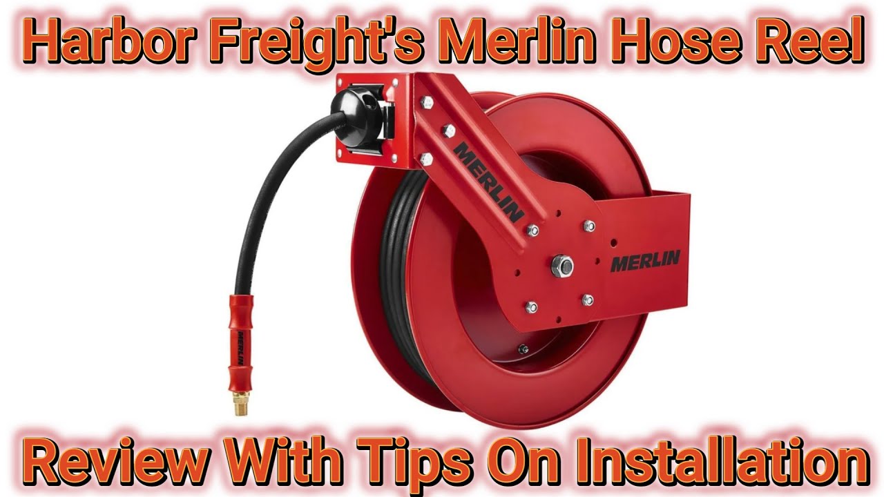 Harbor Freight's Merlin Air Hose Reel - Things You Should Know - YouTube