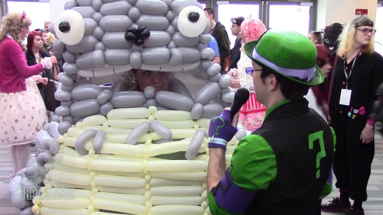 BALLOON TOTORO Cosplay! Riddler Interview at Ohayocon 2014 - YouTube