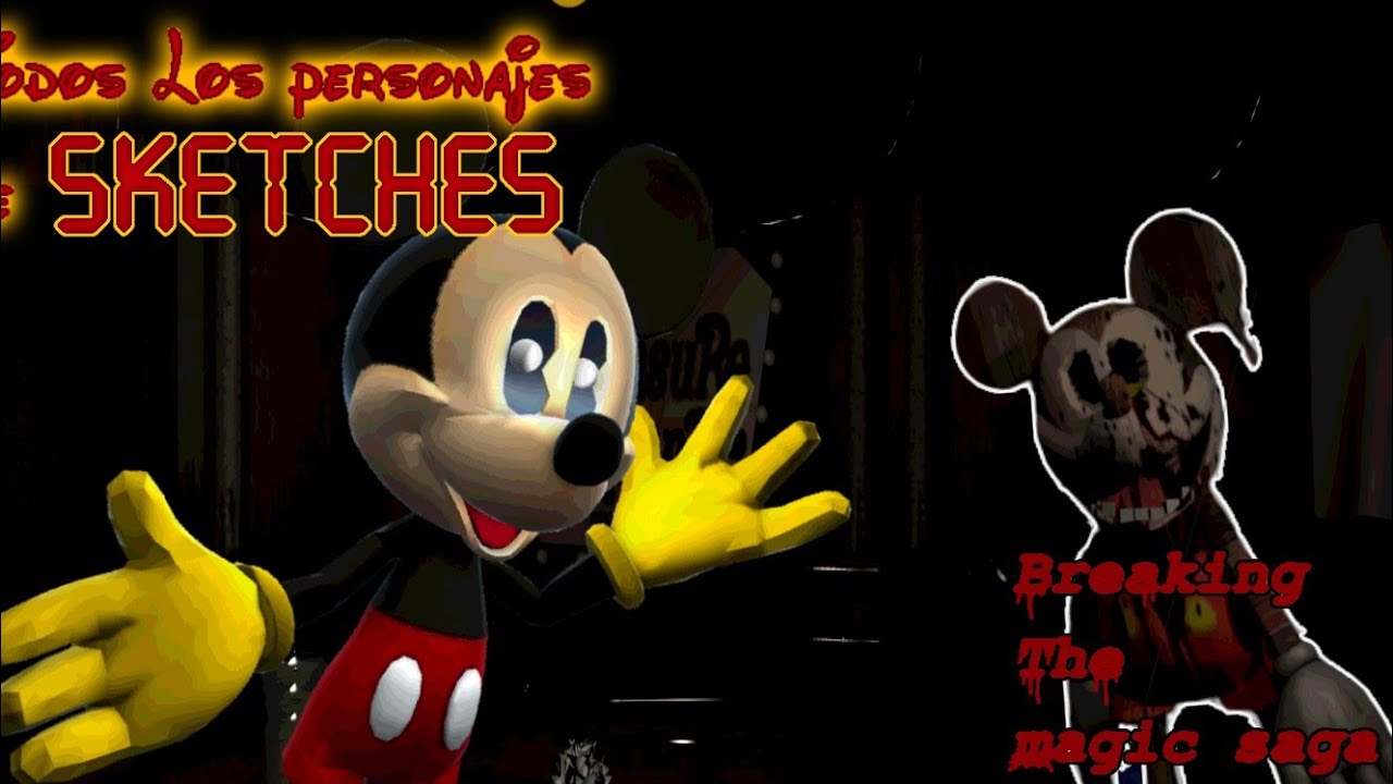 Todos Los personajes de SKETCHES (Breaking The Magic saga) - YouTube