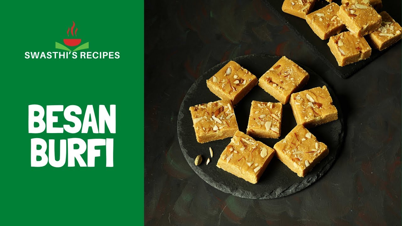 Besan Barfi Recipe - YouTube