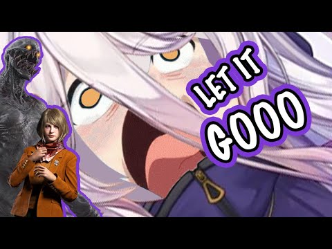 Henya screams at Ashley while running from regenerator in Resident Evil ...