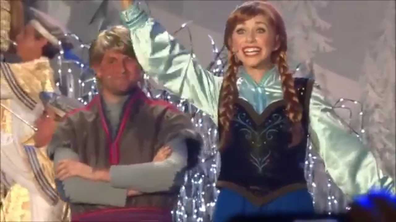 Frozen Summer Anna, Elsa & Kristoff Stage Show at Disney's Hollywood ...