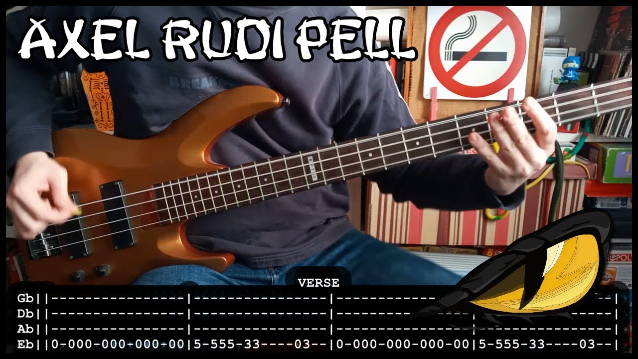 AXEL RUDI PELL - Snake eyes 🐍 (BASS TABS) [lyrics + PDF] - YouTube