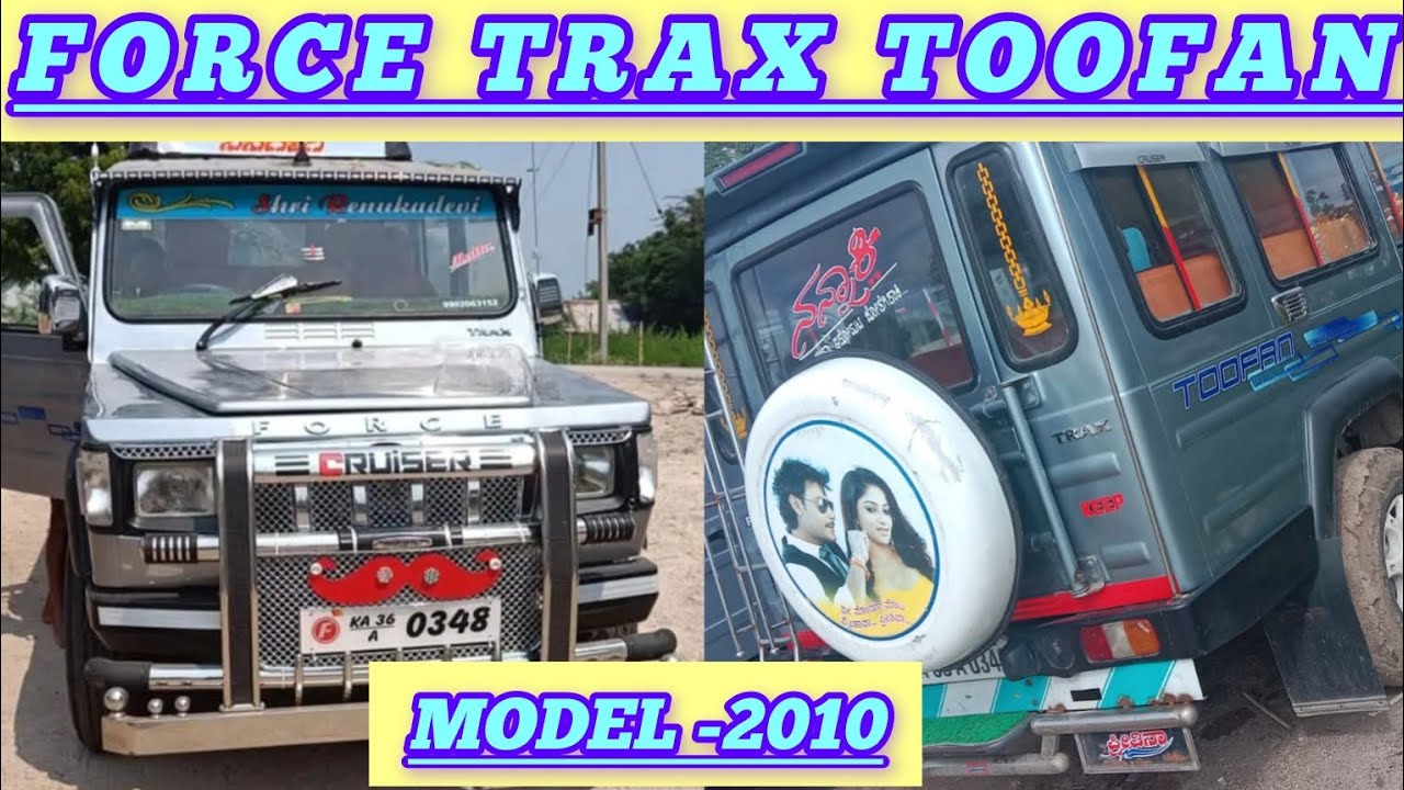 2010/model second hand force Trax toofan full modified for seal in ...