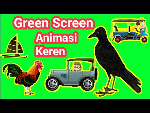 Kumpulan Green Screen Animasi Keren