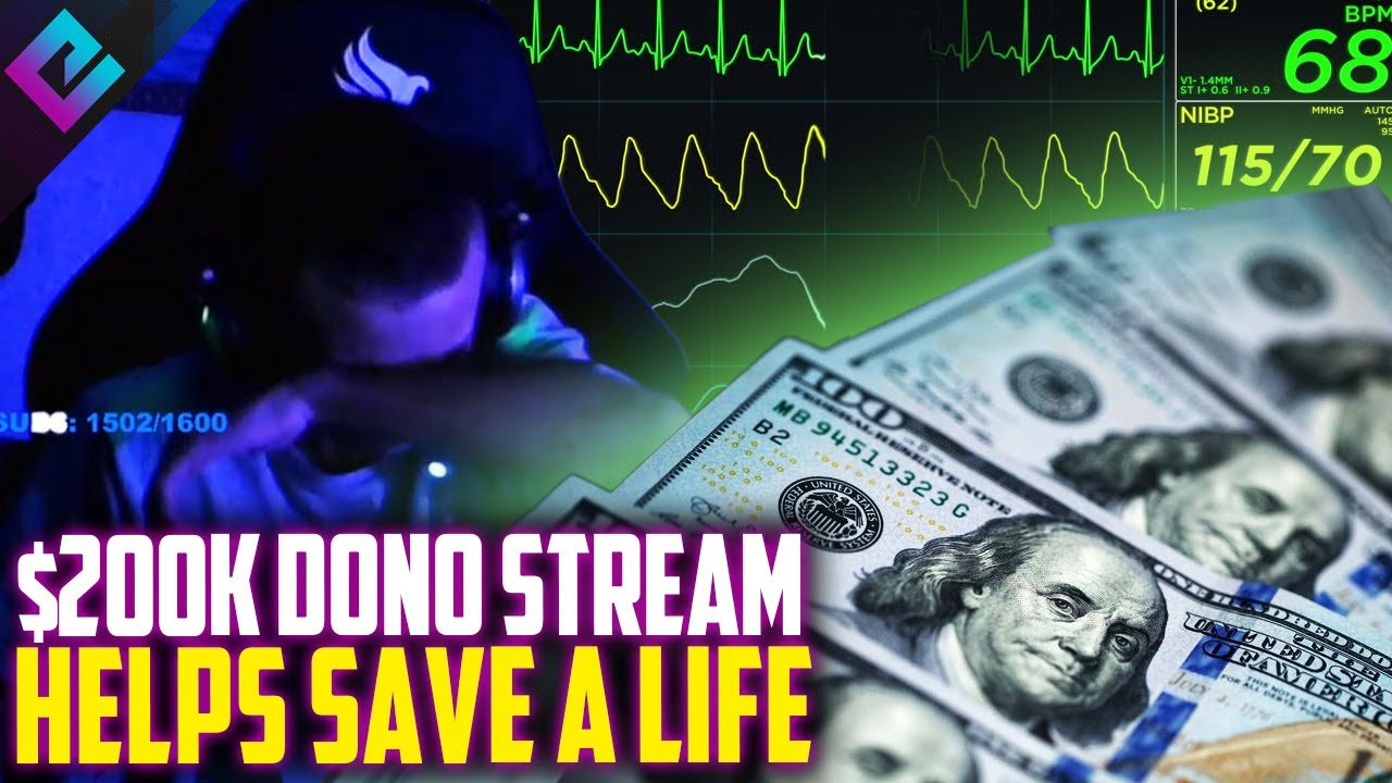 Twitch Streamer Receives $168,000 Anonymous Donation Helping His ...