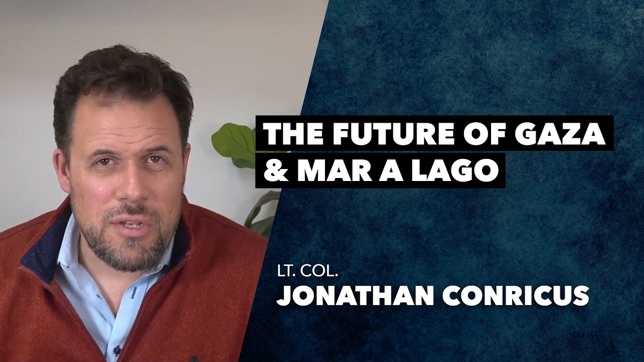 Gaza & Mar a Lago: Lt. Col. Jonathan Conricus on State of TLV & Beyond ...