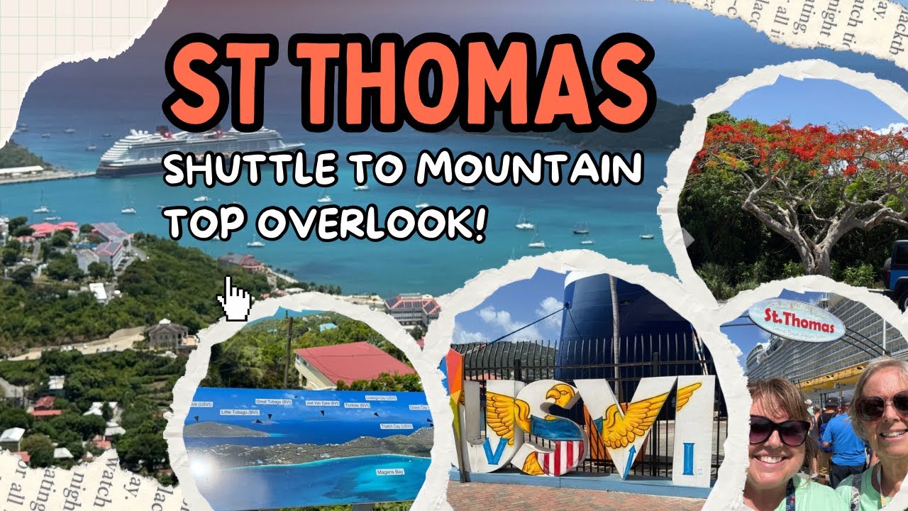 St THOMAS mountain top excursion | Excellent views of Virgin Islands ...