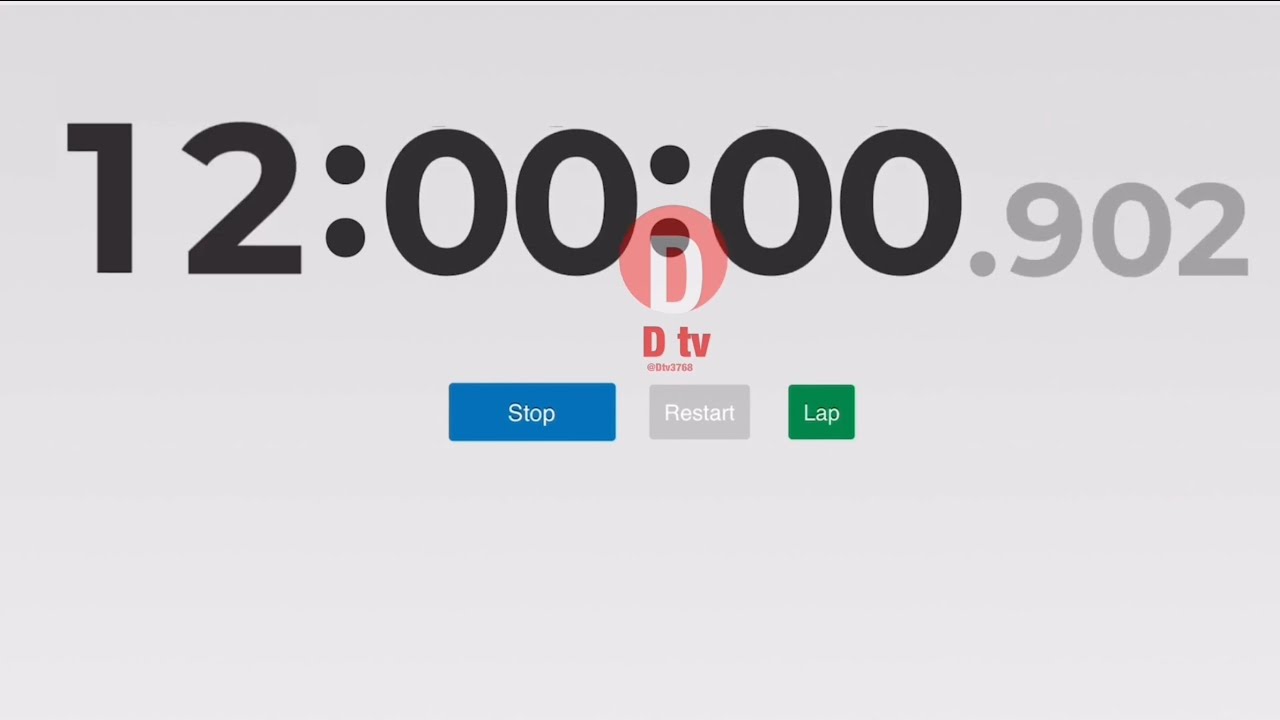 COUNT DOWN 24H (12H-24H) | D tv - YouTube