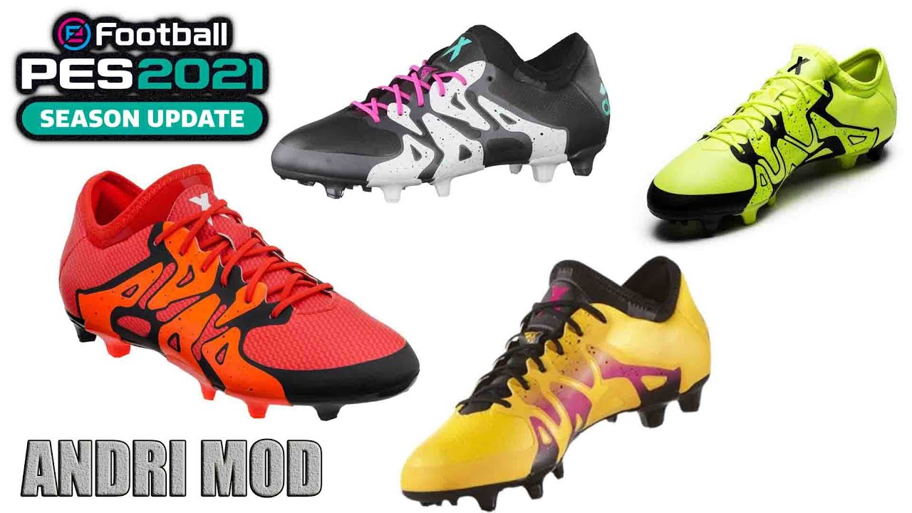 PES 2021 - PREVIEW BOOTPACKS ADIDAS X 15.1 - YouTube