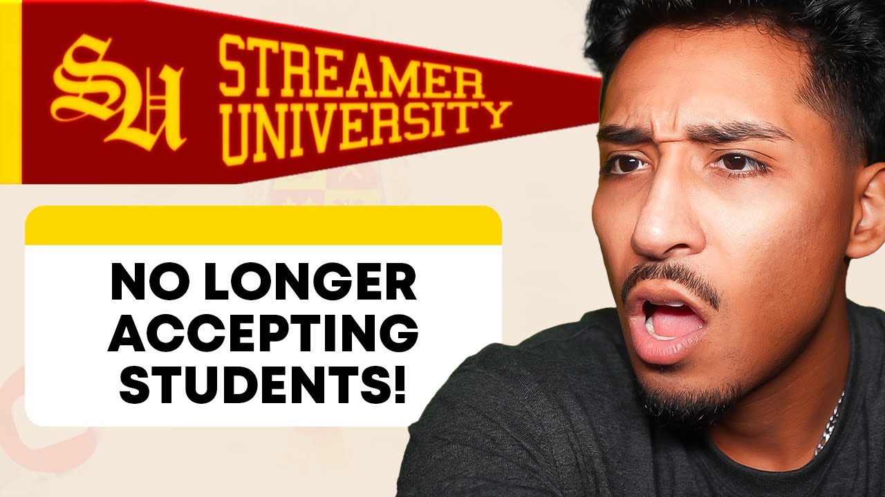 Streamer University Broke Me.. - YouTube