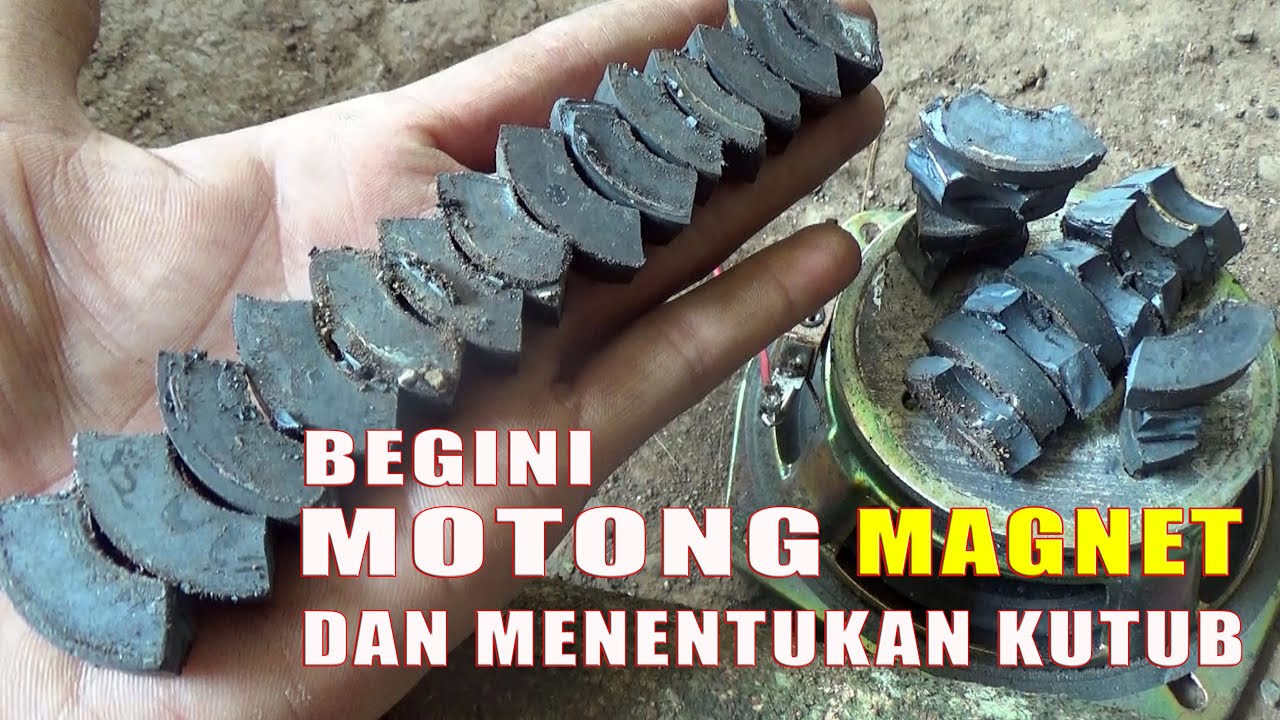 CARA MEMOTONG MAGNET SUPAYA TIDAK PECAH - YouTube