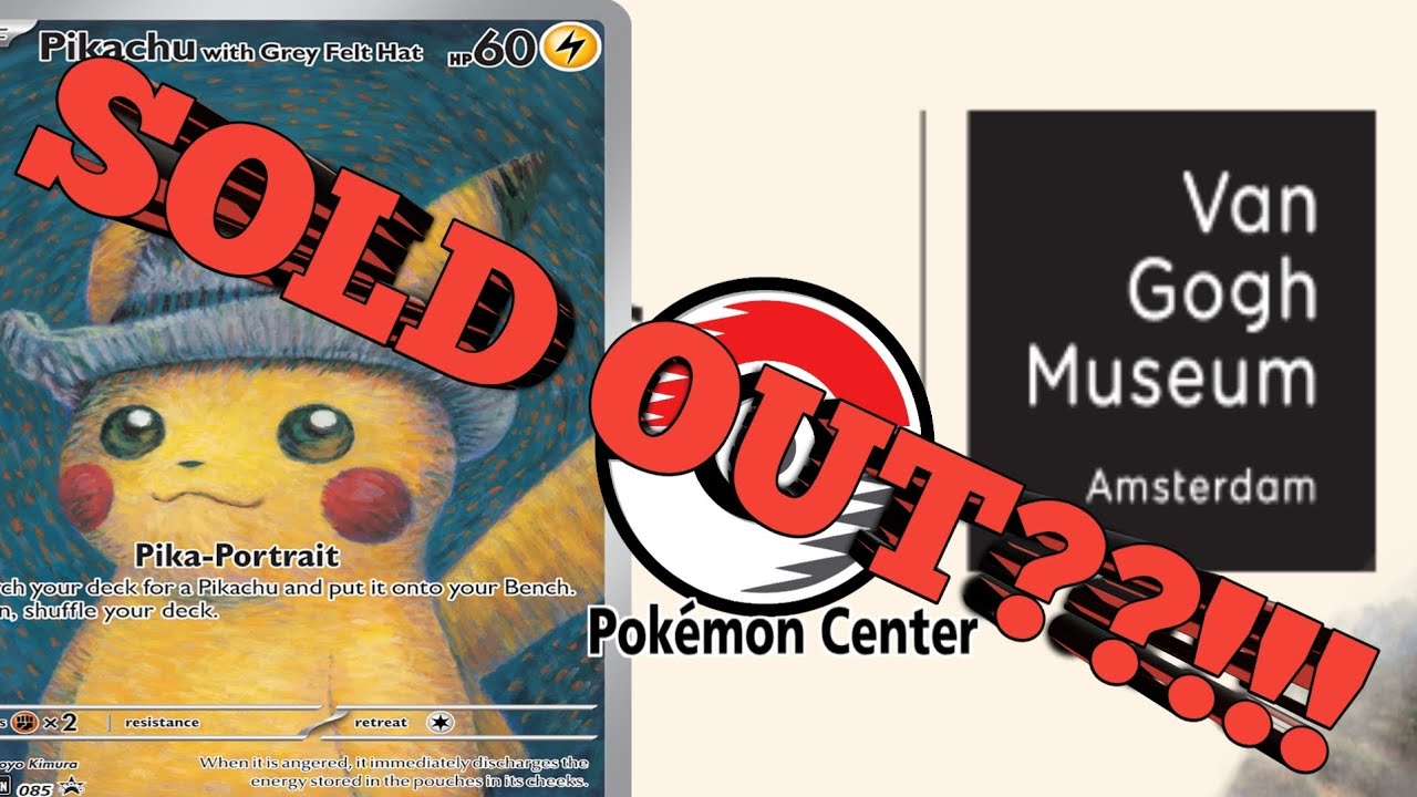 Pikachu with Grey Felt Hat SOLD OUT!!!??? MAYBE?? Trying to Buy Van ...