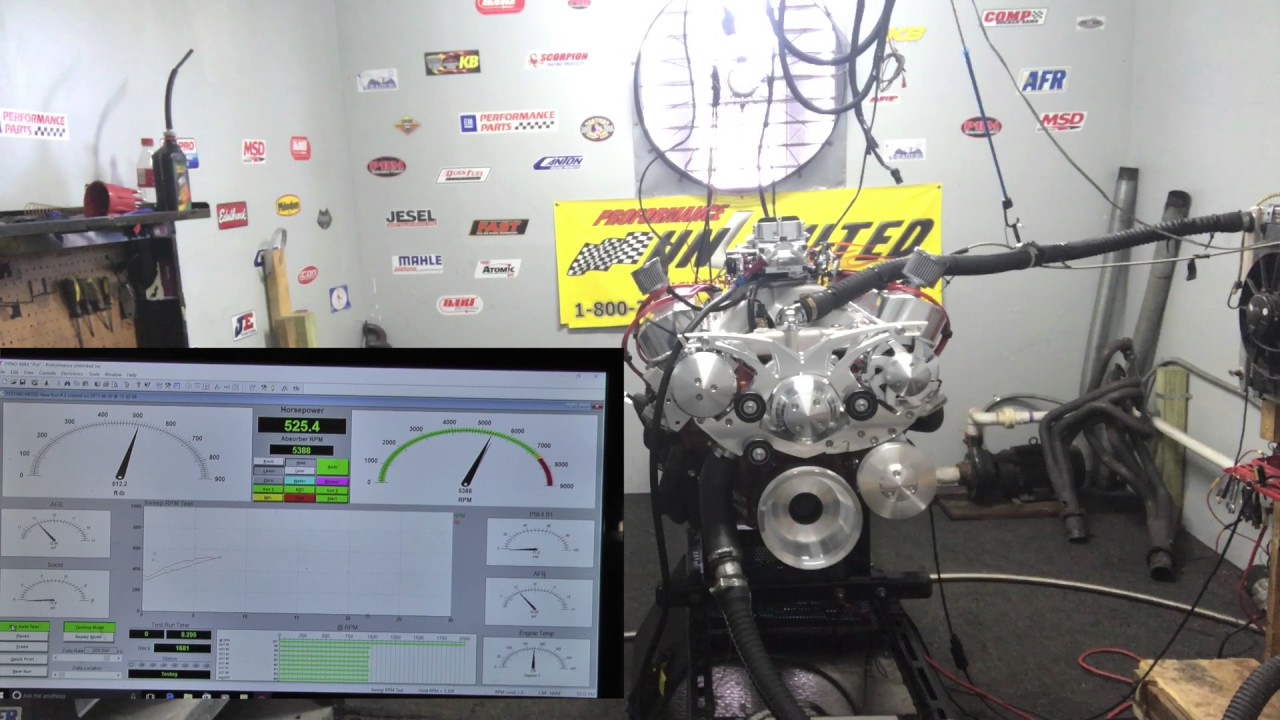 1968 FireBird 400 Pontiac 461CI Stroker Crate Engine - YouTube