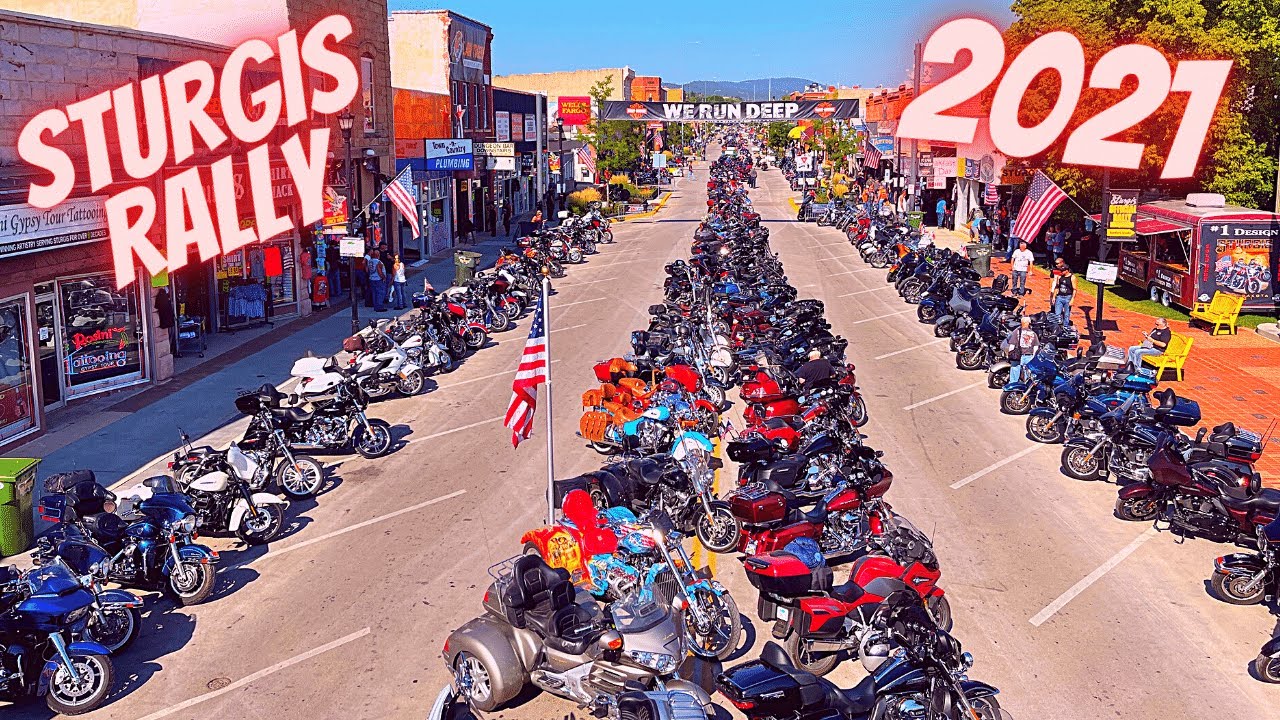81st Motorcycle Rally Downtown Sturgis - YouTube