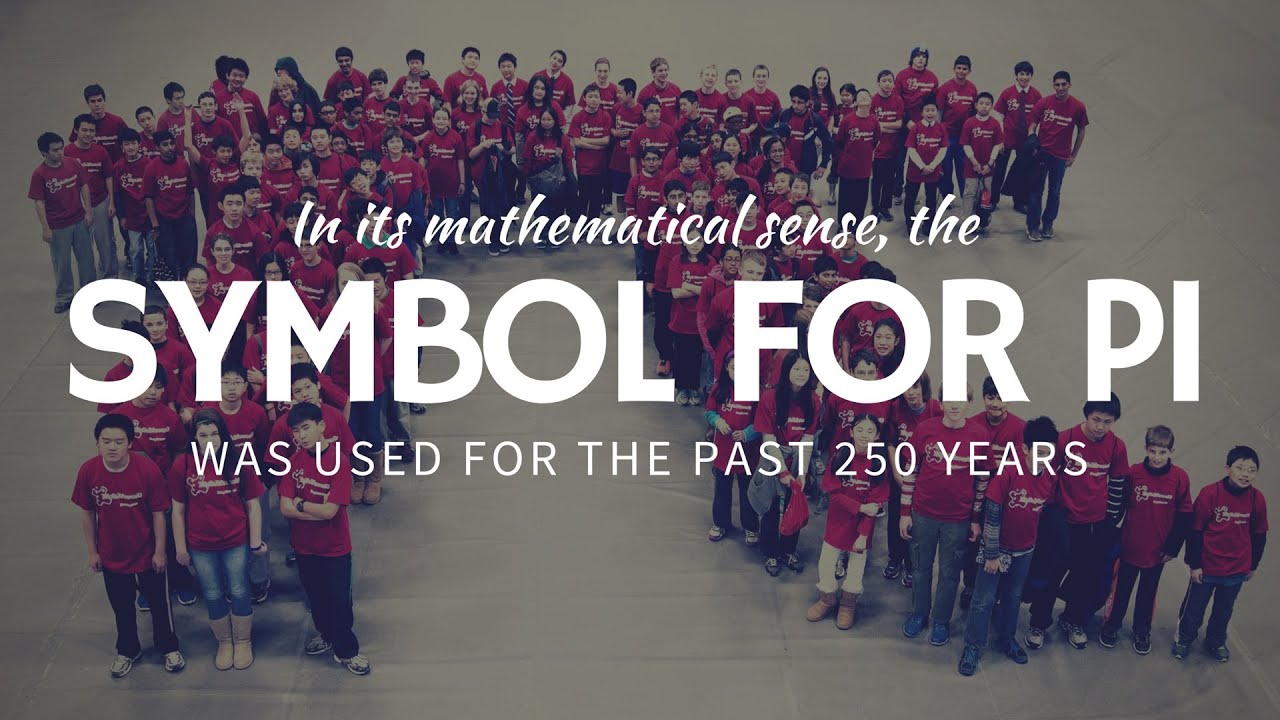 Using Greek symbol π for Pi in mathematical sense - YouTube
