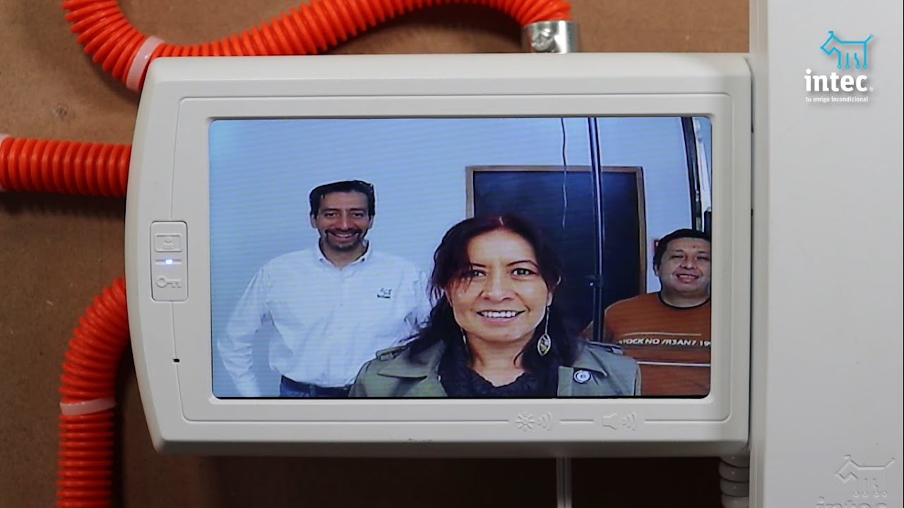 M9v6 Operación de un sistema de videoportero para casa marca intec ...