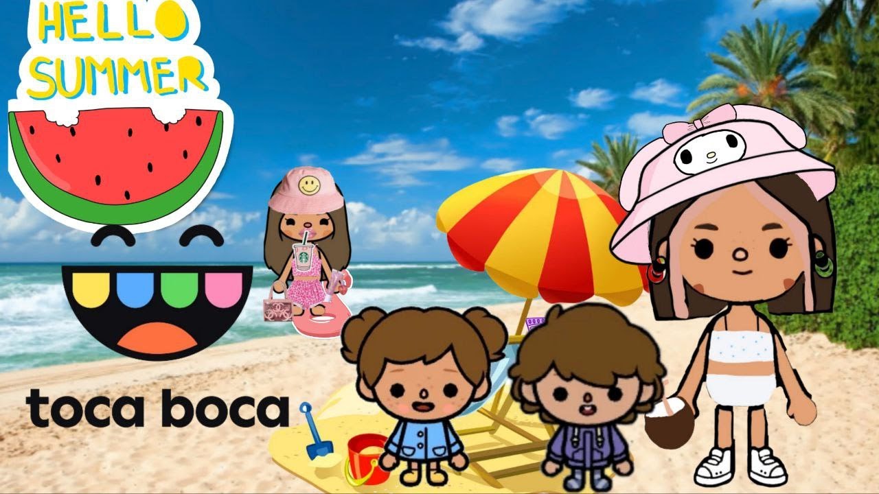 SUMMER VACATION IN TOCA BOCA 🥰🤩🤑 - YouTube