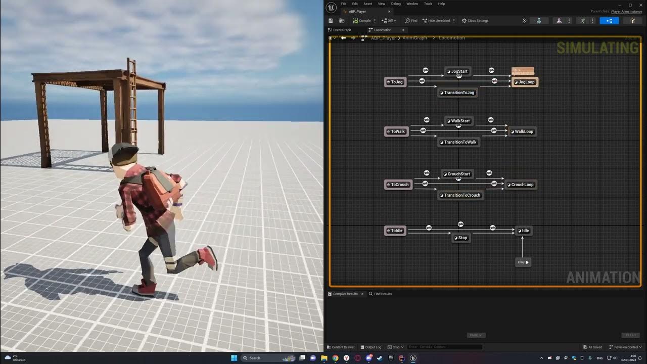 UE5 | Locomotion v2.2 (Crouch) | WIP - YouTube