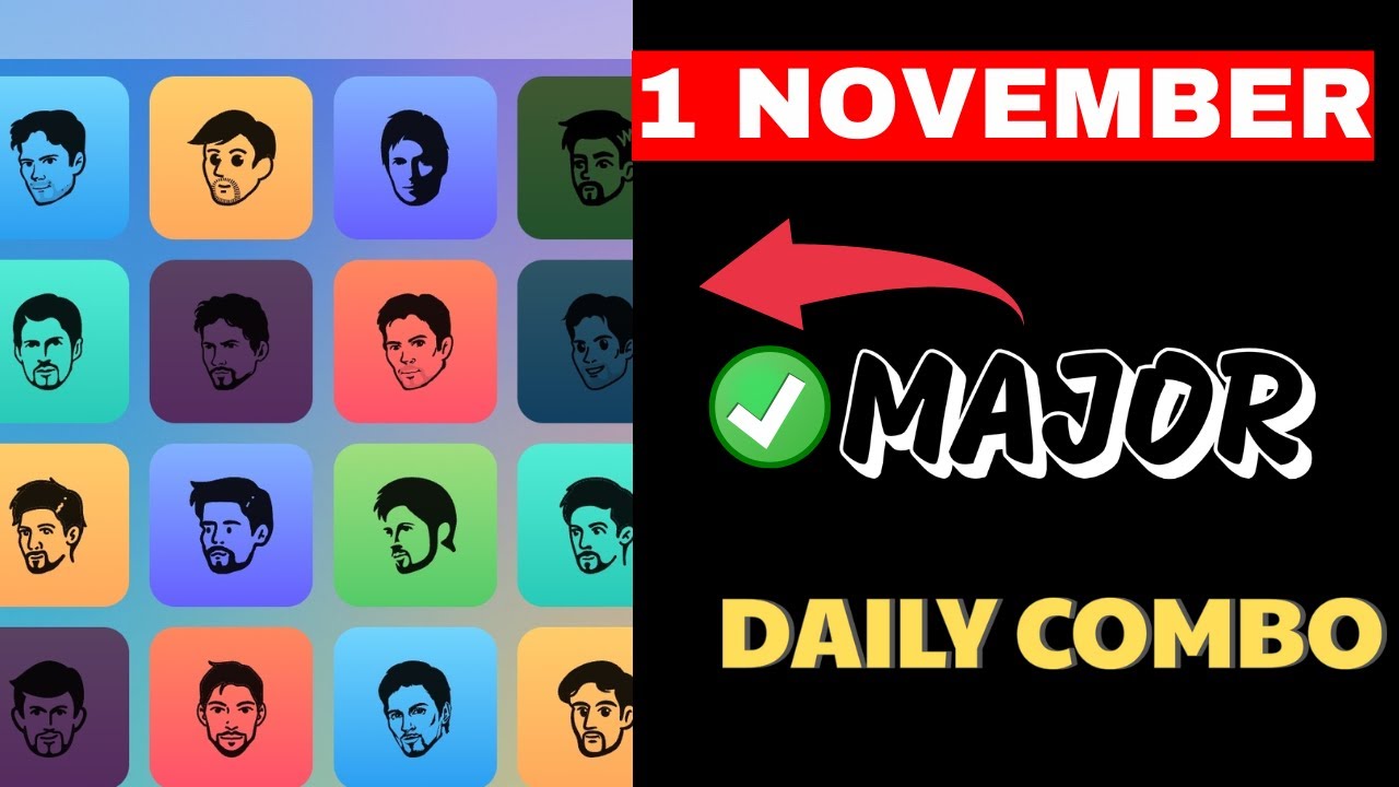 1 November Major puzzle durov Solved Today | Major Daily combo card 1 ...