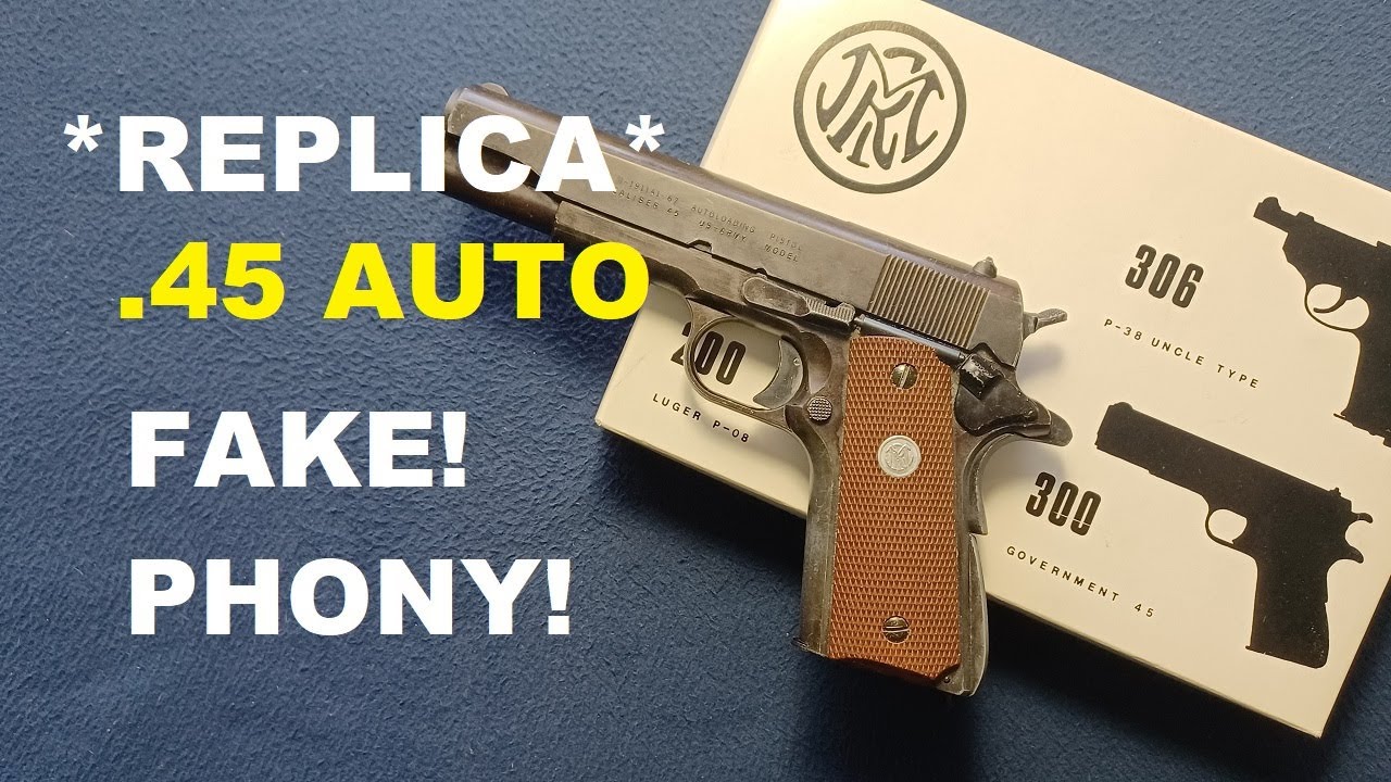 SHOW AND TELL 156: M-1911-67 AUTOLOADING PISTOL .45, JRCM Model #300 ...