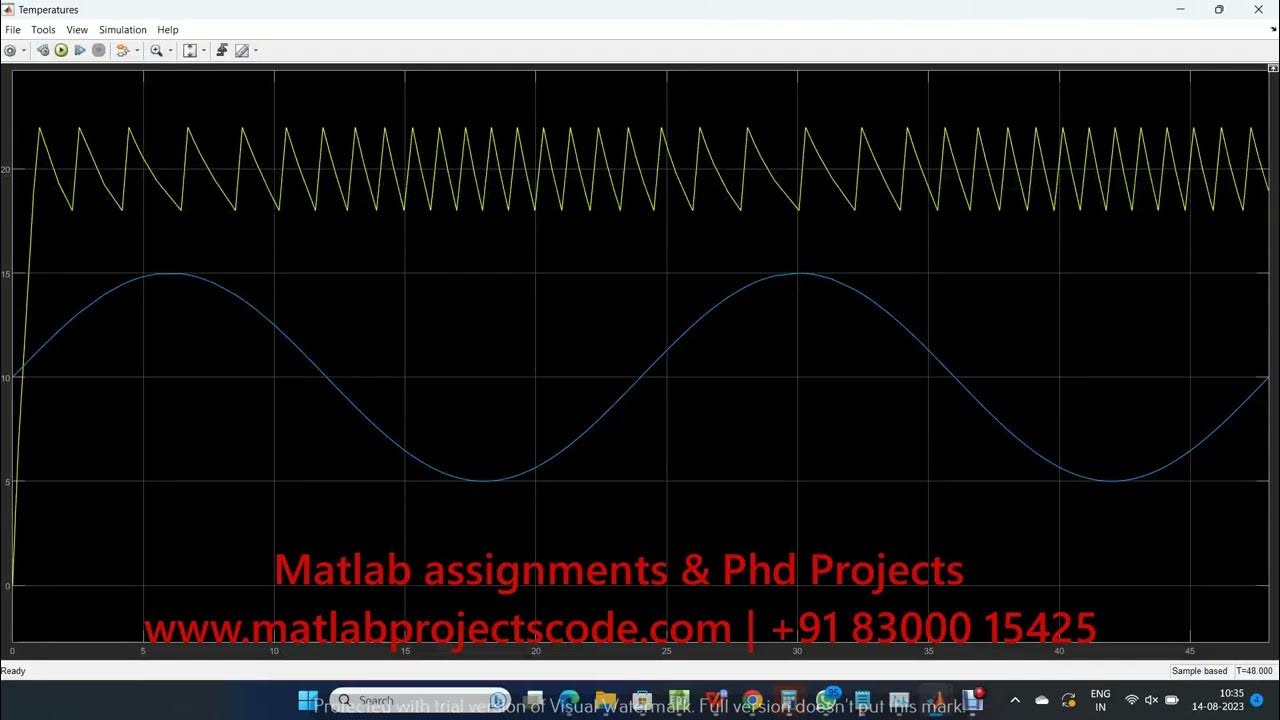 MATLAB SIMULINK SIMULATION OF THERMAL MODELLING OF HEATING SYSTEM IN A HOUSE - YouTube